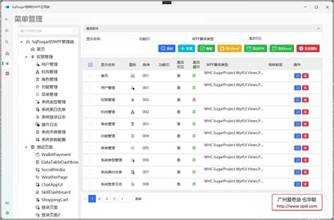 循序渐进介绍基于communitytoolkit mvvm 和handycontrol的wpf应用端开发 9 实现系统动态菜单的配置和权限分配 伍华聪 博客园
