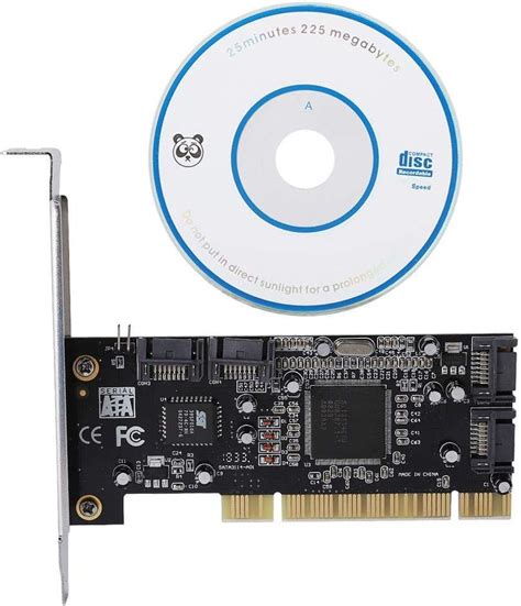 Buy Pci Controller Cardpci Sata 4 Port Pci To 4 Internal Sata Port 15gbps Sil3114 Chipset Raid