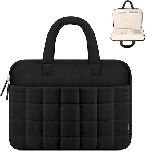 Amazon Com ETRONIK Laptop Case Sleeve TSA Puffy Laptop Sleeve