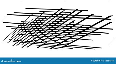 3d Spatial Grid Mesh Grating And Lattice Abstract Geometric Shape