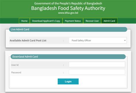 Bfsa Admit Card 2023 Bd Campustimesbd