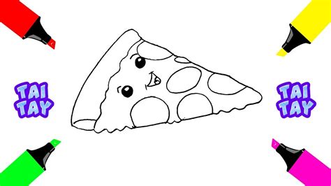 ПИЦЦА Рисунок Как нарисовать рисунки поэтапно Youtube