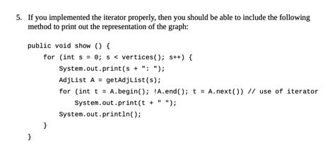 In This Lab You Will Implement A Basic Graph Adt