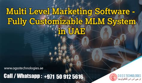 Multi Level Marketing Software Fully Customizable Mlm System In Uae