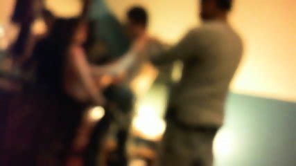 Friends Recording Couple While Having Sex On Party