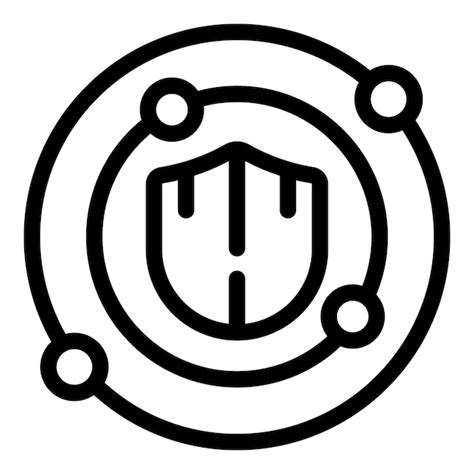 Premium Vector Global Network Security System Protecting Data Flow
