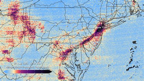 Nasa Reveals First Pollution Maps From Its New Space Instrument