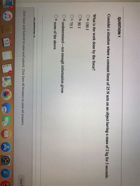 Solved QUESTION Consider A Situation Where A Constant Chegg