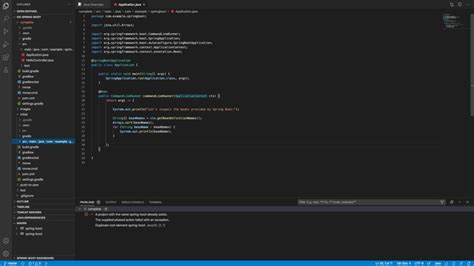 Spring Error A Project With The Name X Already Exists Java Maven Vscode Stack Overflow