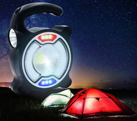 Переносной Ручной Фонарь с Аккумулятором на Солнечной Панели Forlife F 3130 Solar 3 Режима