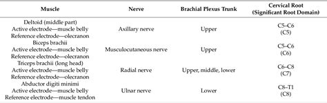 Table 2 From Neurophysiological Evaluation Of Neural Transmission In