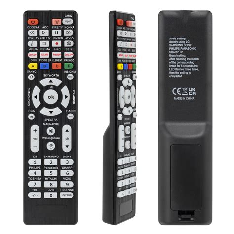 Универсальный пульт дистанционного управления для Samsung Sharp Sony Philips Tcl Vizio Konka