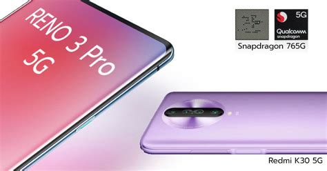 Oppo Reno Pro G Redmi K G Qualcomm Snapdragon G