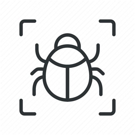 Bug Virus Detection Focus Icon Download On Iconfinder