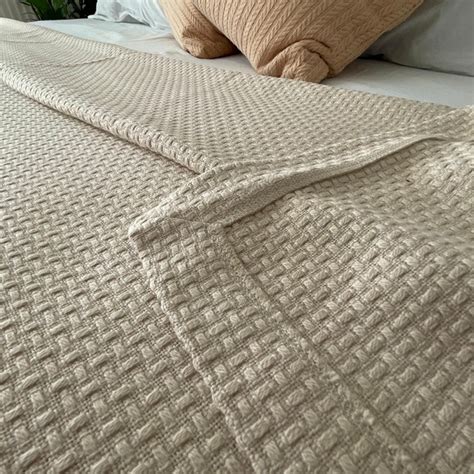 Бавовняний плед покривало Lavson 100 органічна бавовна Бохо Євро 260х220 2 наволочки 50х70