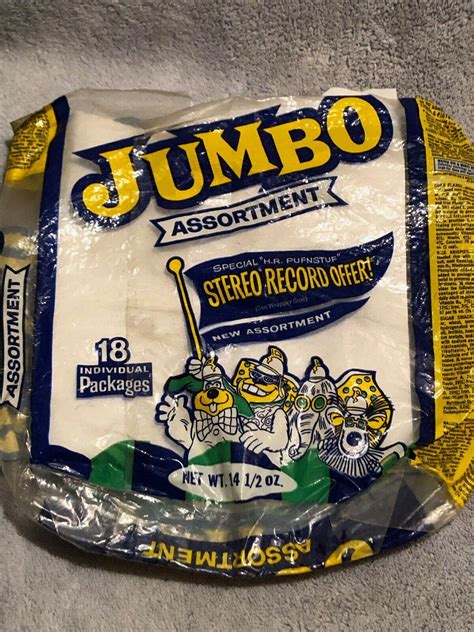 Rare Kelloggs H R Pufnstuf Plastic Mini Cereal The Banana Splits Box