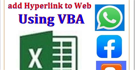 Belajar Vba Excel Membuat Link Web Di Excel Vba Excel