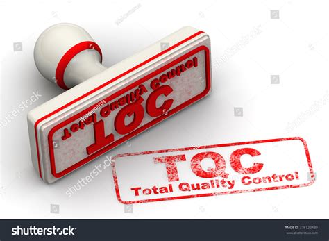 Tqc Total Quality Control Seal Imprint Stock Illustration Shutterstock