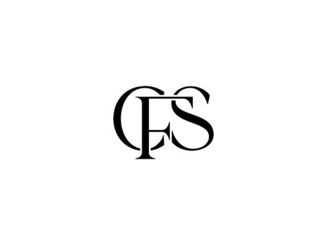 Premium Vector Vector Cfs Logo