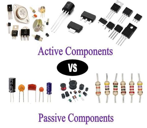 What Is The Difference Between Active And Passive Components Circuit