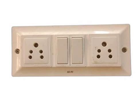 6A Hi Fi Modular Switch Socket Board Plastic At 150 Piece In Bengaluru ID 27630523912