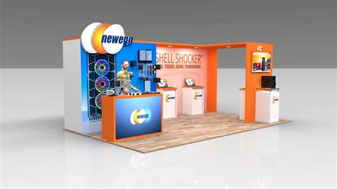 10 X 20 Trade Show Booth Design Agency Modular And Prefabricated Booths