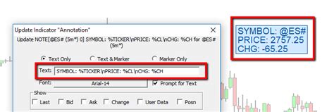 Dynamic Tokenized Strings In Indicator Text And Labels Linn Software