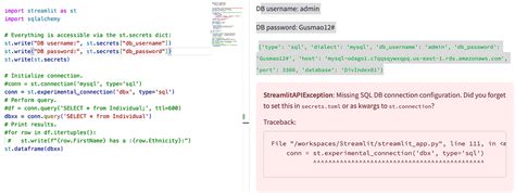 Cannot Connect To Mysql Community Cloud Streamlit