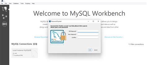 Olvide La Clave De Acceso Workbench Introducción A Sql Con Mysql