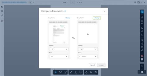Is It Possible To Compare Two Different Files Using Compare Tool In Acc