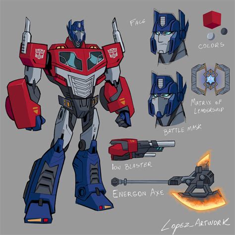 Vinicius Lopez 3 3 Transformers Optimus Prime Concept Design Optimus