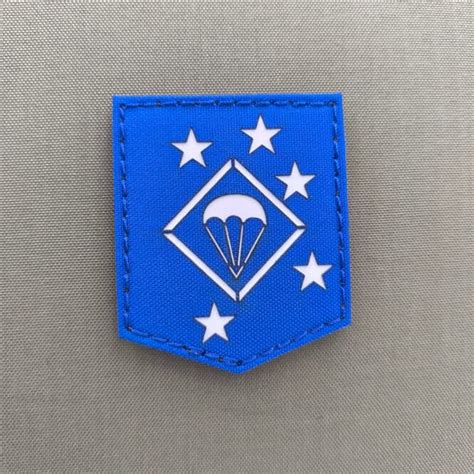 Usmc Ww2 1st Marine Regt Paramarines Laser Patch【get It】