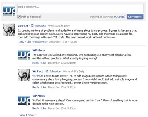 Facebook Comment Box Template