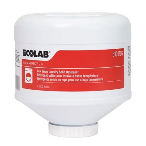 Guestsupply Ca Ecolab® Aquanomic 2 0 Low Temp Laundry Solid Detergent 9 Lb 06101766