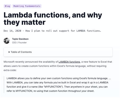 Lambda Functions And Why They Matter Foresight