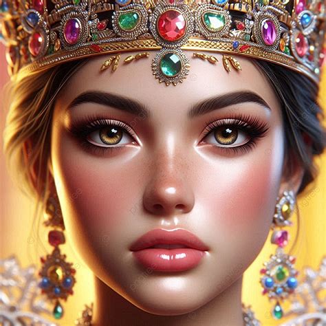 멋진 금발의 여자 멋진 금발의 여자 왕관과 귀걸이로 여성 배경 일러스트 및 사진 무료 다운로드 Pngtree