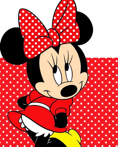 Cuaderno De Minnie En Rojo Para Imprimir Gratis Ideas Y Material