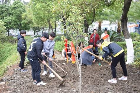 我院开展校园植树活动 闽西职业技术学院