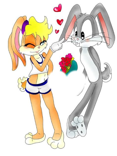Lola Bunny End Bugs Bunny I Love You Photo Frame Effect Pixiz