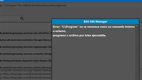 Error Sdk Solucionado B4x Programming Forum