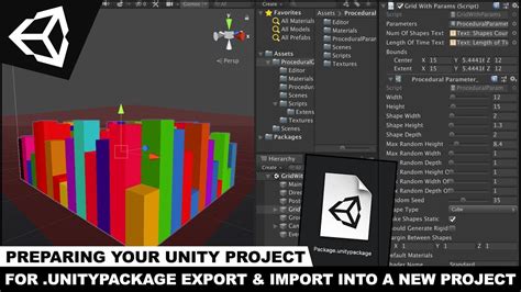 Unity3d Export And Import Of Packages For A New Augmented Reality Project Youtube