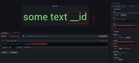 Stat Panel Text Mode Name Only But I See Exta Text On Panel · Issue 48516 · Grafana