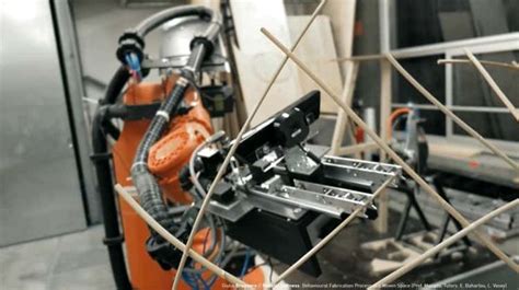 robotic softness behavioural fabrication process of a woven space
