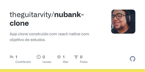 GitHub Theguitarvity Nubank Clone App Clone Construido React Native Objetivo De Estudos