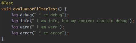Logback使用filter过滤日志logback Filter Csdn博客
