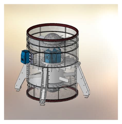 A Computer Aided Design Model Of The Vertical 28 Metre Two Stage