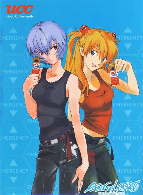 Souryuu Asuka Langley And Ayanami Rei Neon Genesis Evangelion And More Drawn By Honda