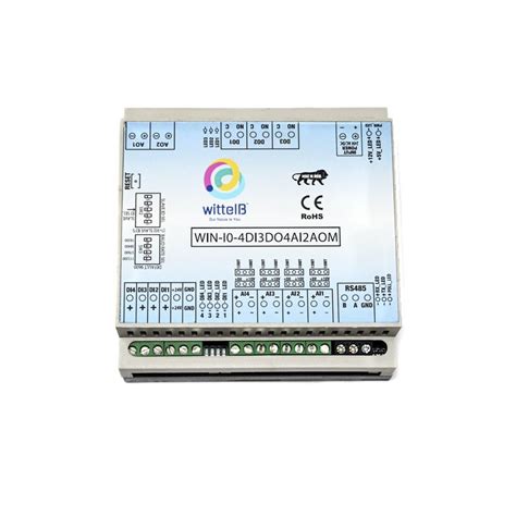 Buy Wittelb Win Io 4di3do4ai2aom Io Module With 4 Digital Inputs 3 Digital Output 4 Analog