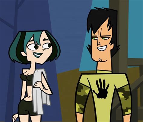 Gwen And Trent Tdi Total Drama Island Drama Tv Series Drama