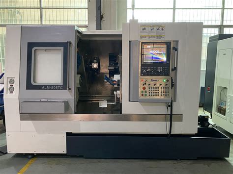 ALM 506TC Twin Spindles Dual Turrets Multi Function Machine Tools For Metal Machining CNC